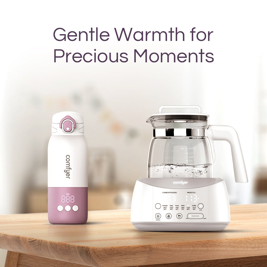 Comfyer Milk Warmer | Fast, Even & Safe Heating for Baby Milk